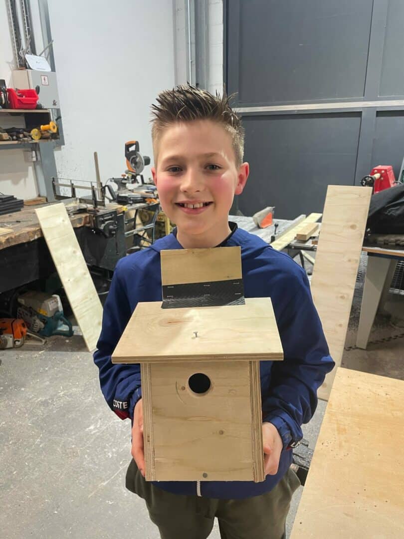 Home woodwork project is a win for wildlife - Hazel Grove High School
