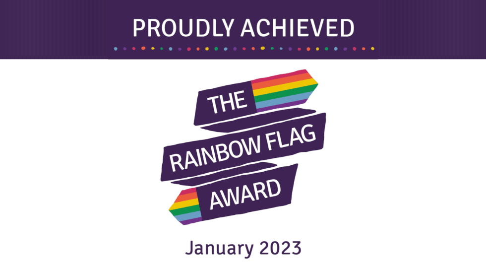 Hazel Grove High School receives Rainbow Flag Award - Hazel Grove High ...